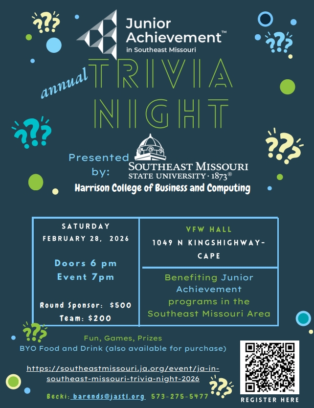 JA in Southeast Missouri Trivia Night 2026 - Cape Girardeau Area ...